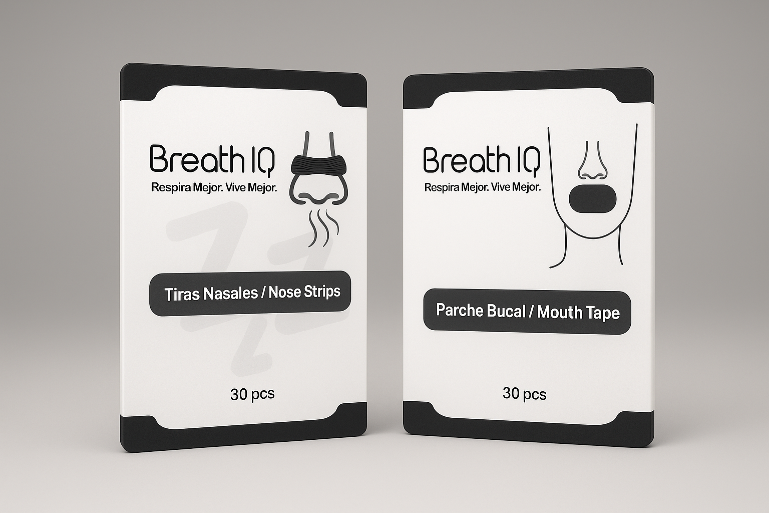 Kit - Tiras Nasales y Parches Bucales – Breath IQ